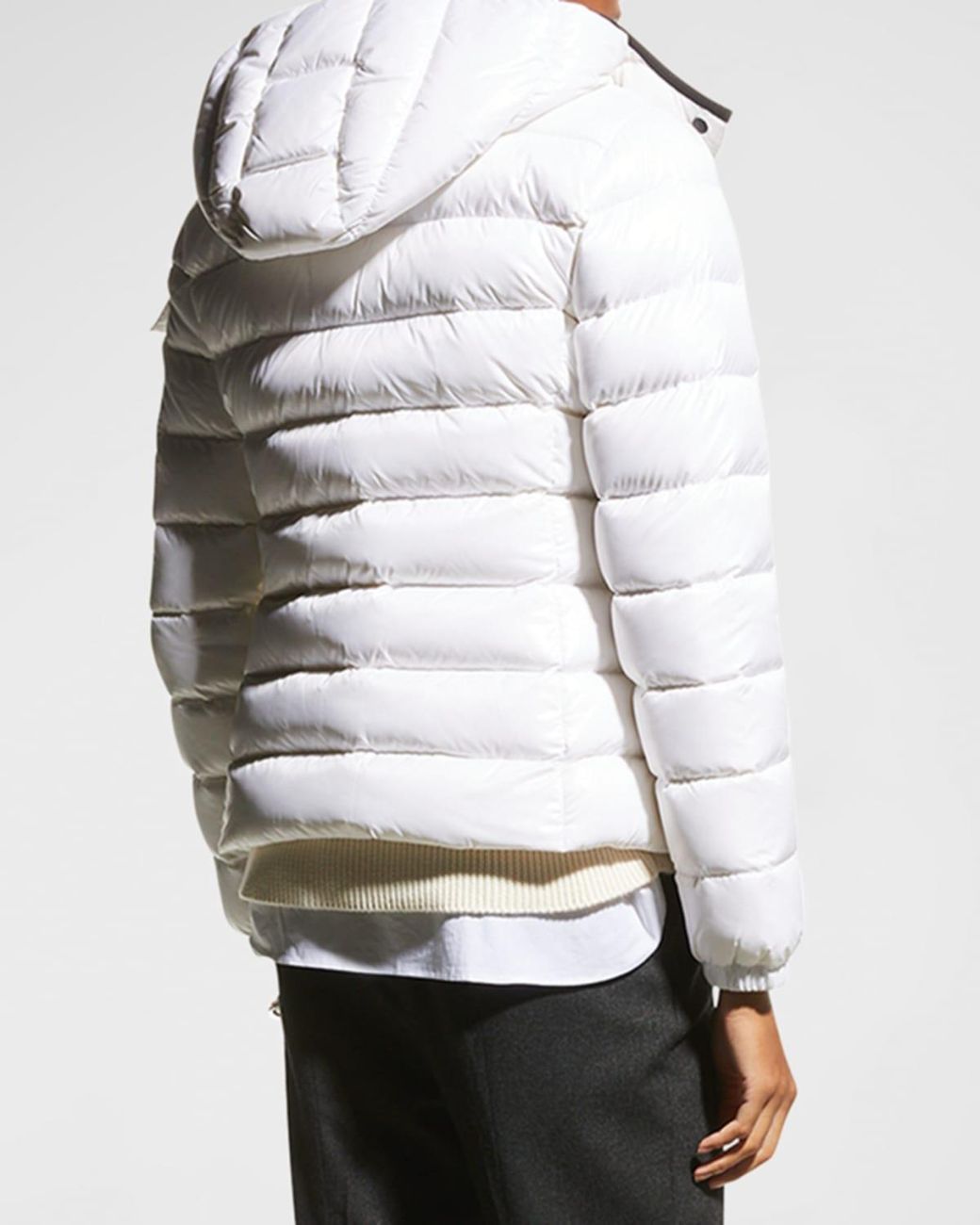Moncler Bady Puffer Jacket in White | Lyst