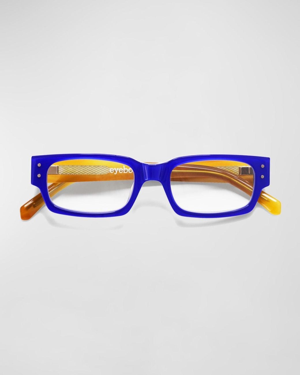 Eyebobs Peckerhead Rectangle Acetate Reader Glasses in Blue | Lyst
