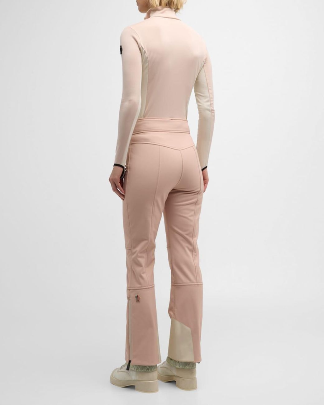 Moncler Polartec Quarter-Zip Base Layer in Natural | Lyst