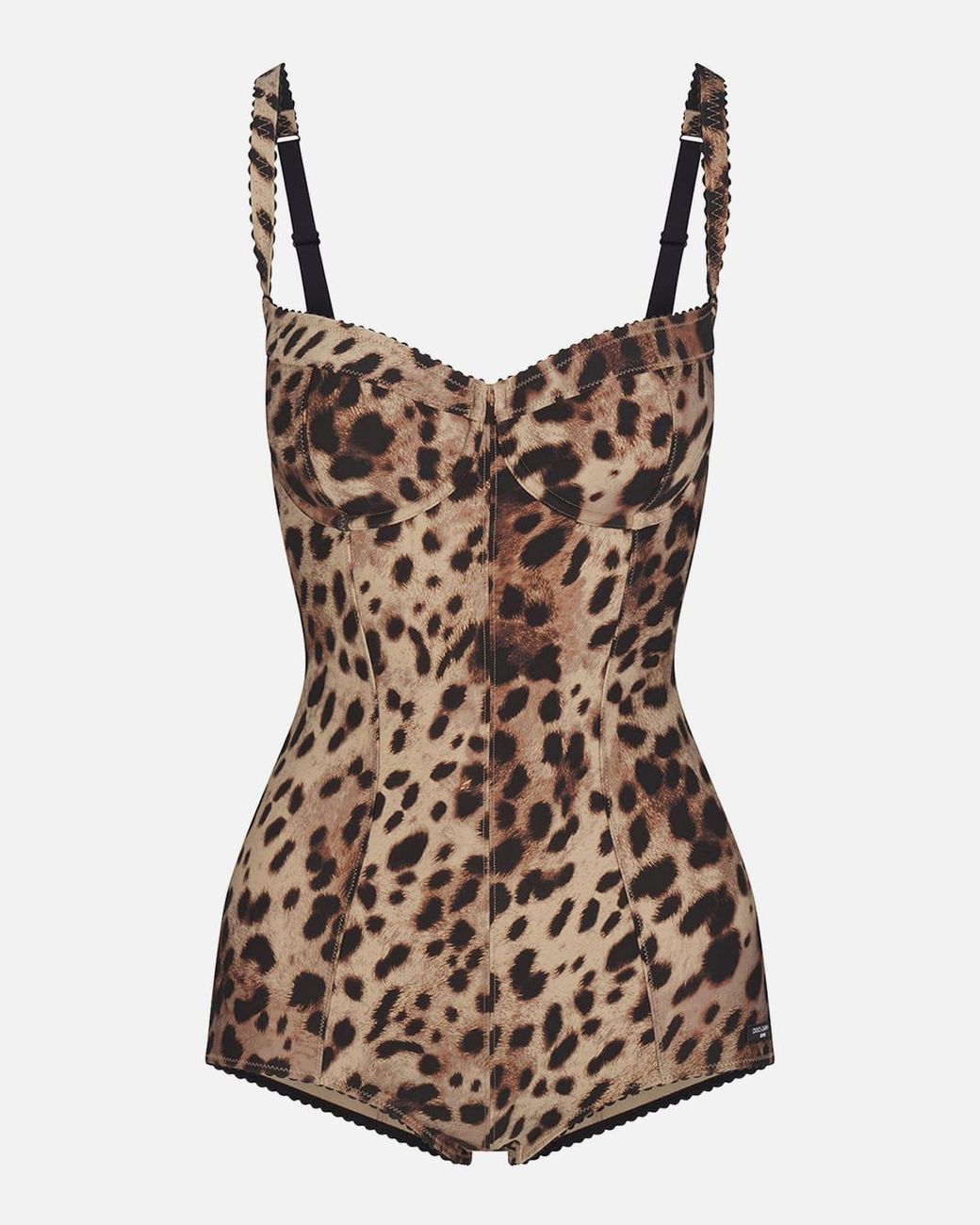 Dolce & Gabbana x SKIMS Skims Body Bodysuit in Brown | Lyst
