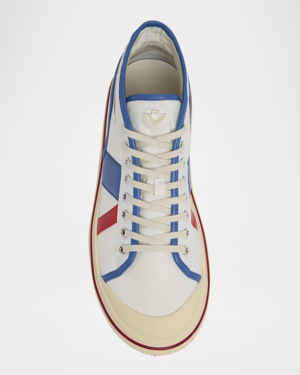 Bottega Veneta Apos;S Eliot Canvas Mid-Top Sneakers in Blue for Men | Lyst