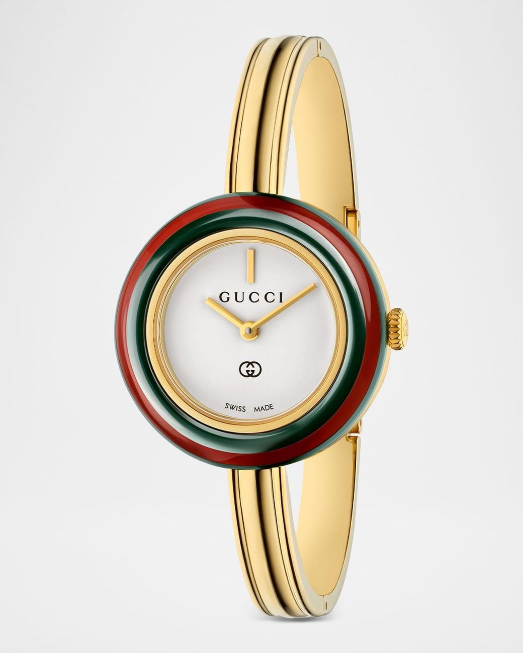Gucci 28Mm Play Watch With Intechangeable Bezels in Metallic | Lyst