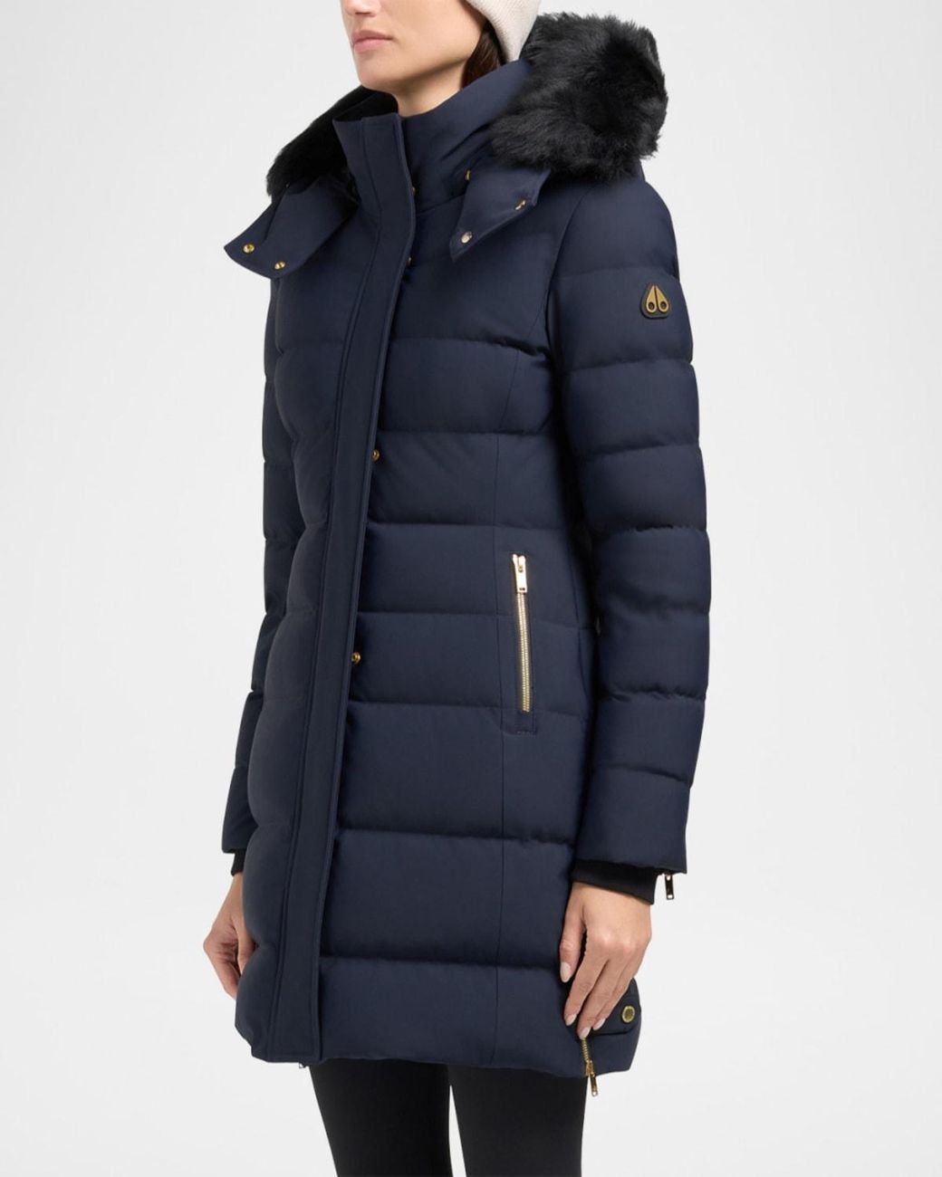 Moose Knuckles Watershed 3 Down Parka With Removable Hood in Blue | Lyst