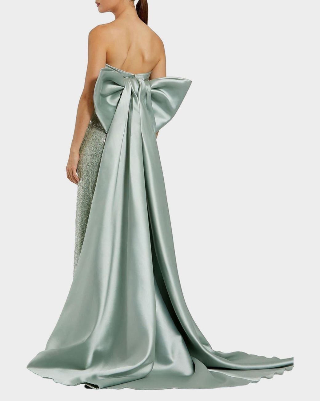 Mac Duggal Sequin Column Gown