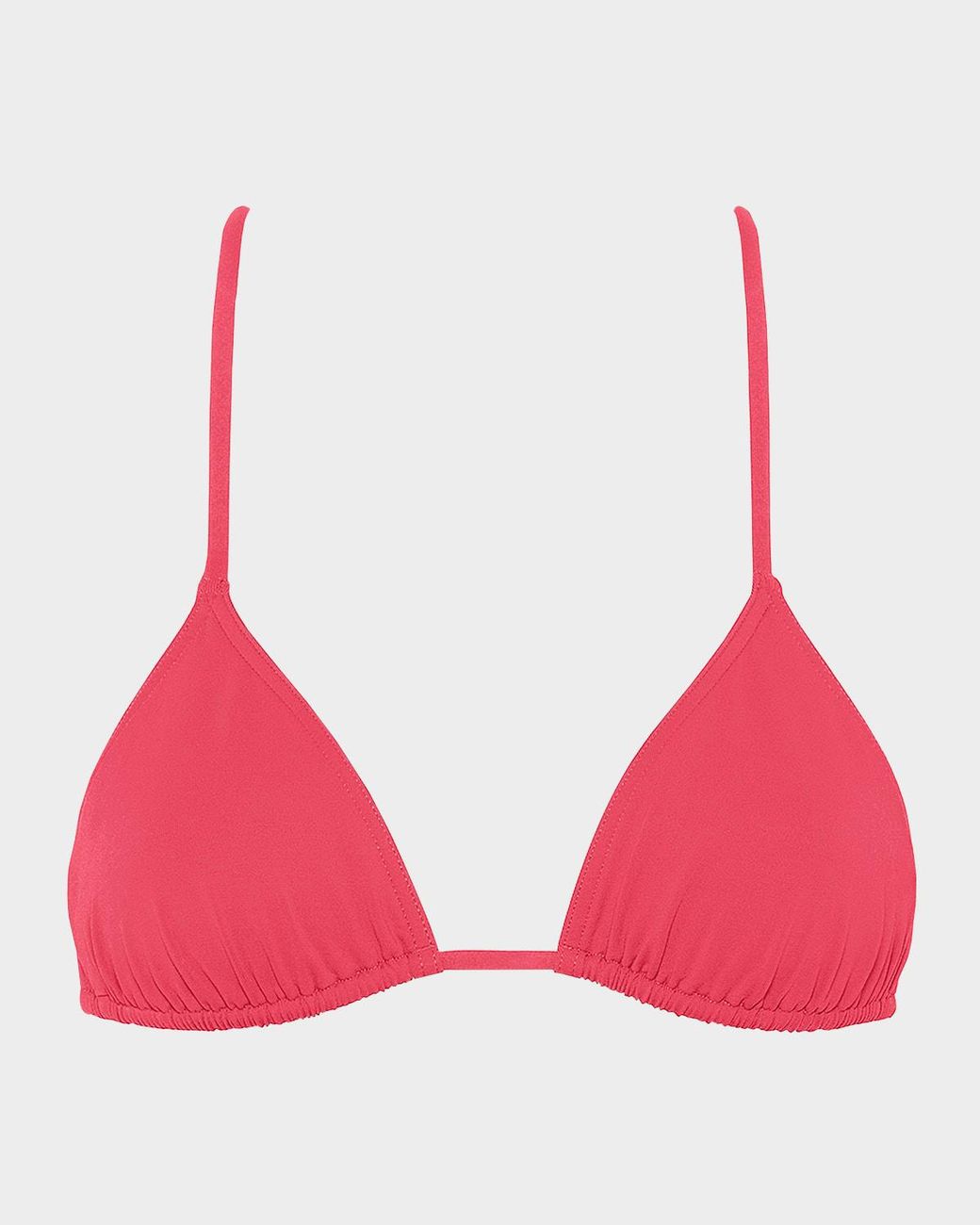 Eres Mouna Triangle Bikini Top in Red | Lyst