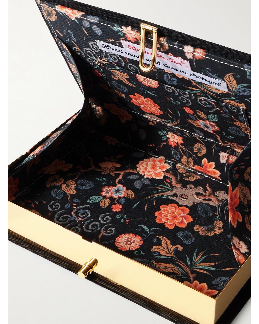 Olympia Le-Tan The Hunchback Of Notre-Dame Embroidered Appliquéd Canvas ...