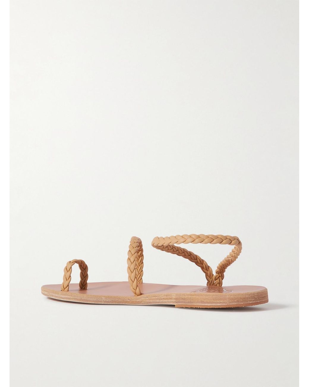 Ancient Greek Sandals Eleftheria Braided Leather Sandals | Lyst