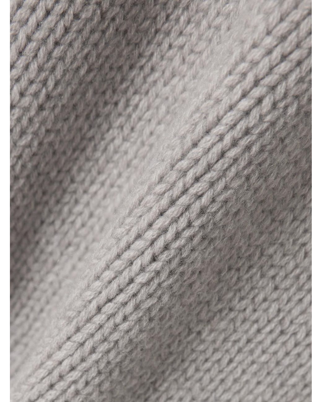arch4 Fringed Cashmere Wrap in Grey | Lyst UK