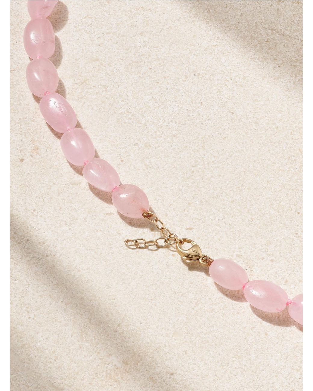 JIA JIA Arizona Large Candy Morganite Necklace in Natural | Lyst