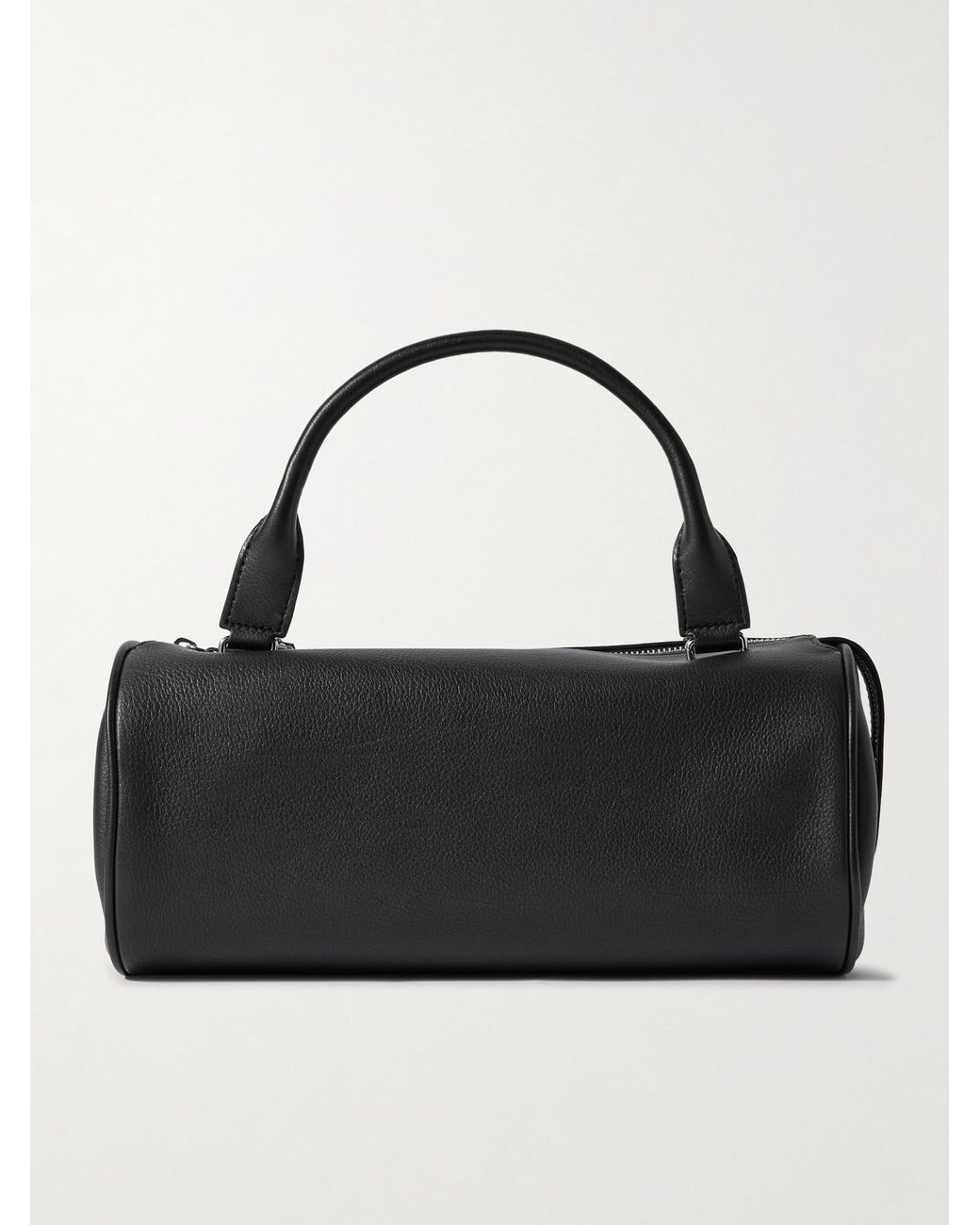 The Row Edith Leather Tote in Black | Lyst