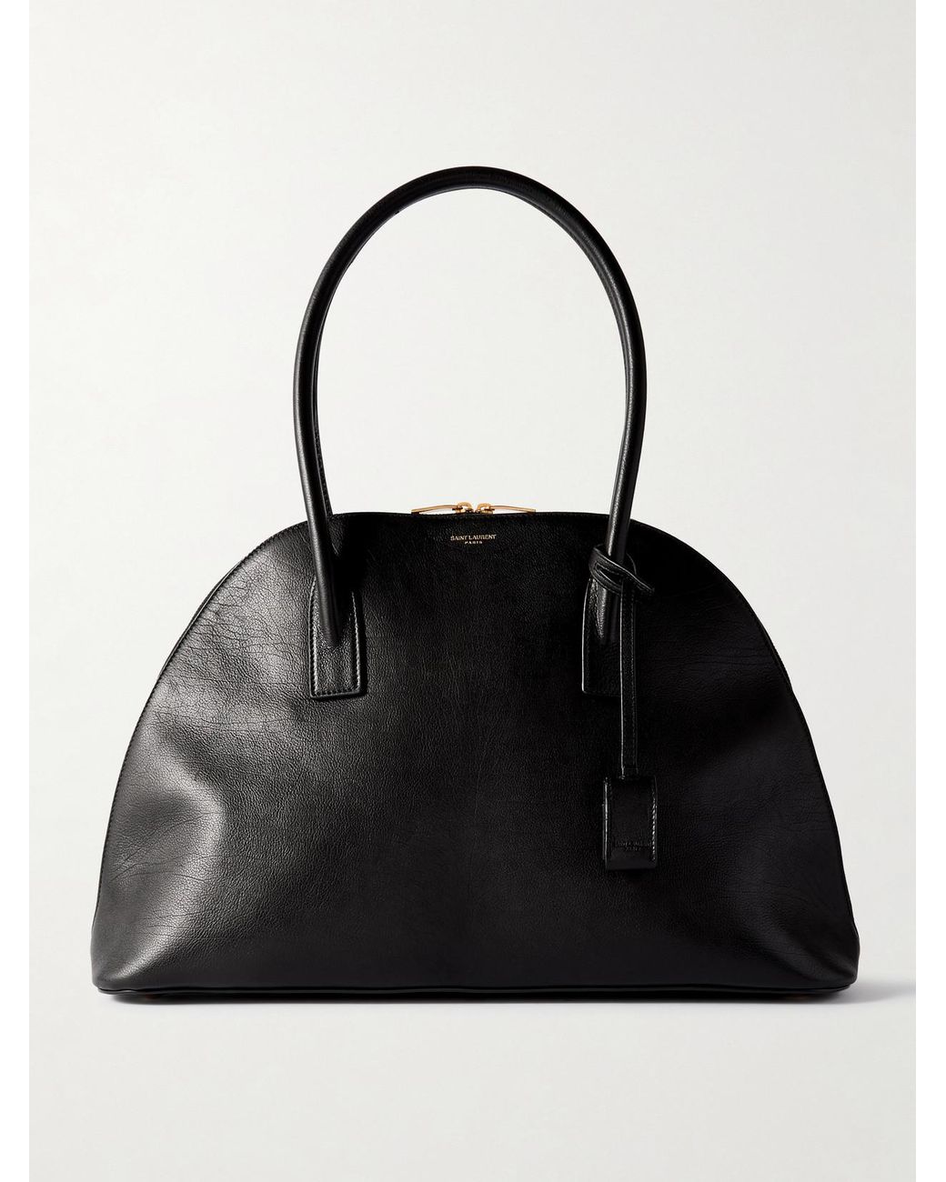 Saint Laurent Sac De Jour Downtown Leather Tote in Black | Lyst