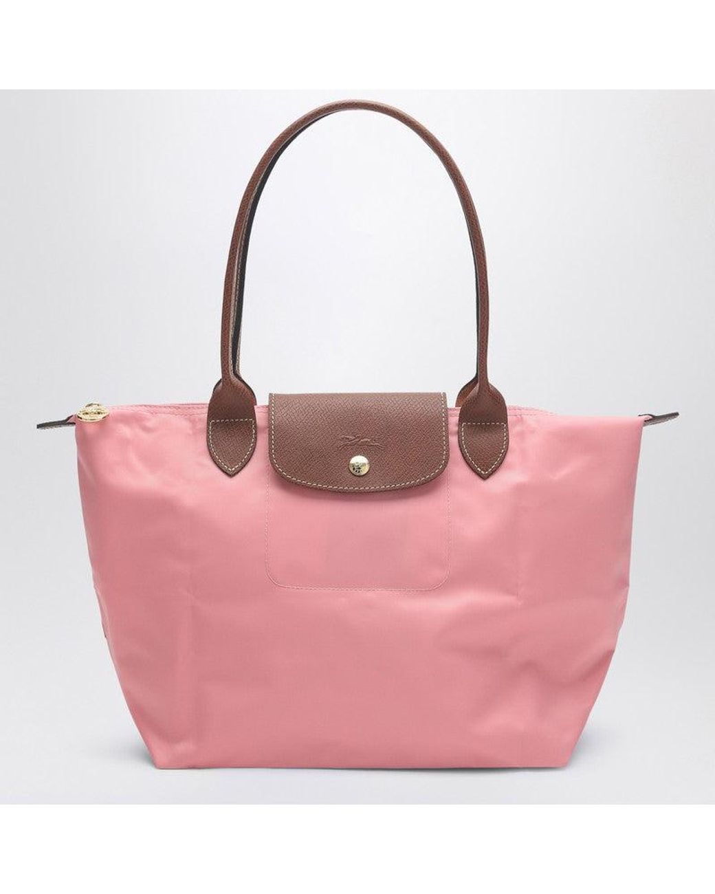 Longchamp Marshmallow Le Pliage Original M Bag in Pink | Lyst