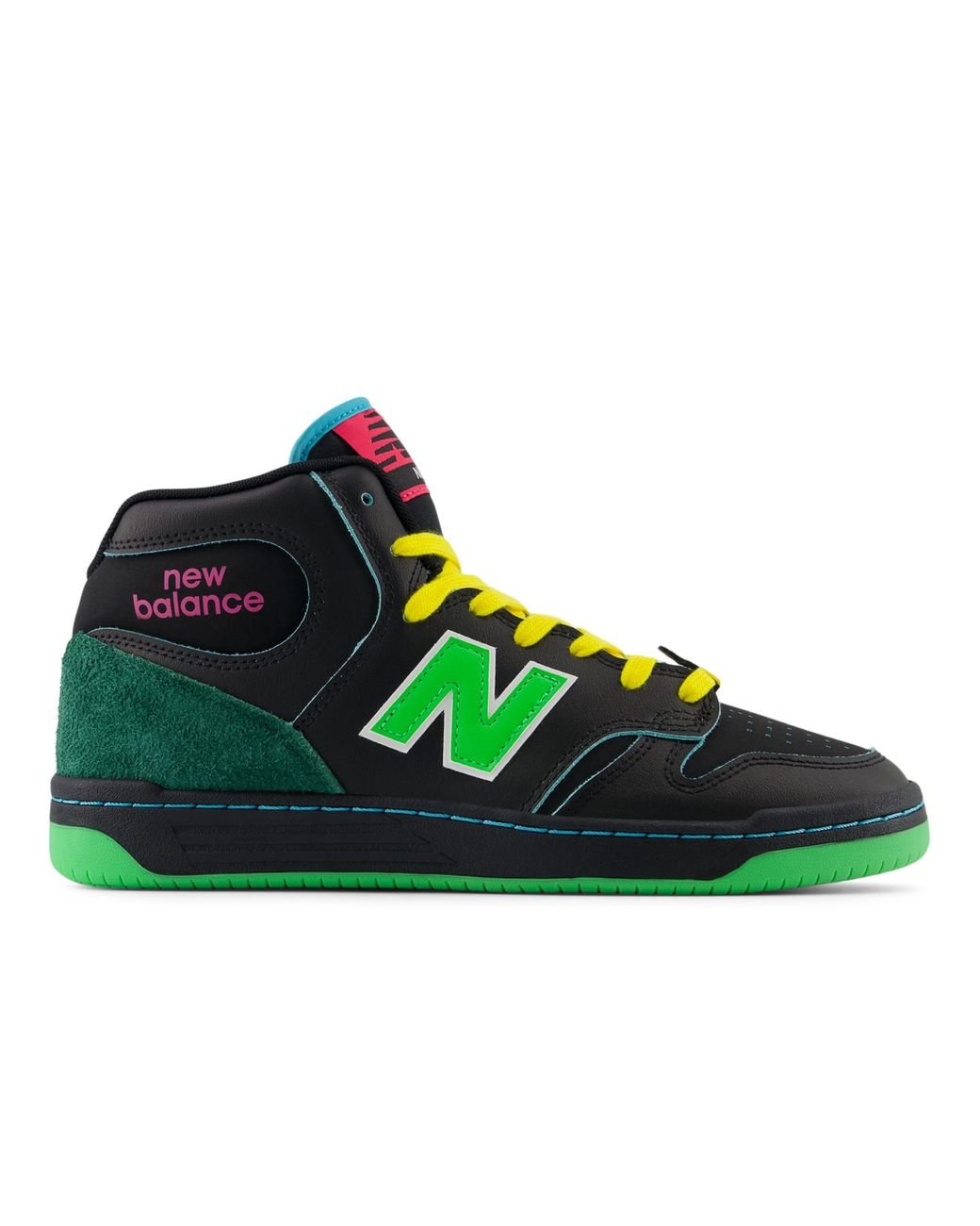 New Balance Nb Numeric 480 High Skateboarding Shoes in Green | Lyst