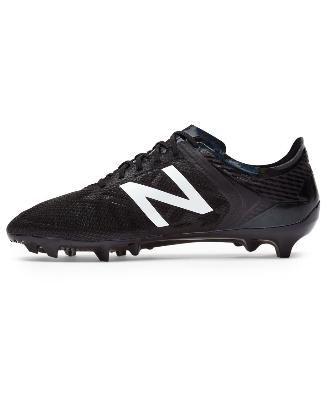 New Balance Furon V5 Pro FG Black/Green Firm Ground Mens