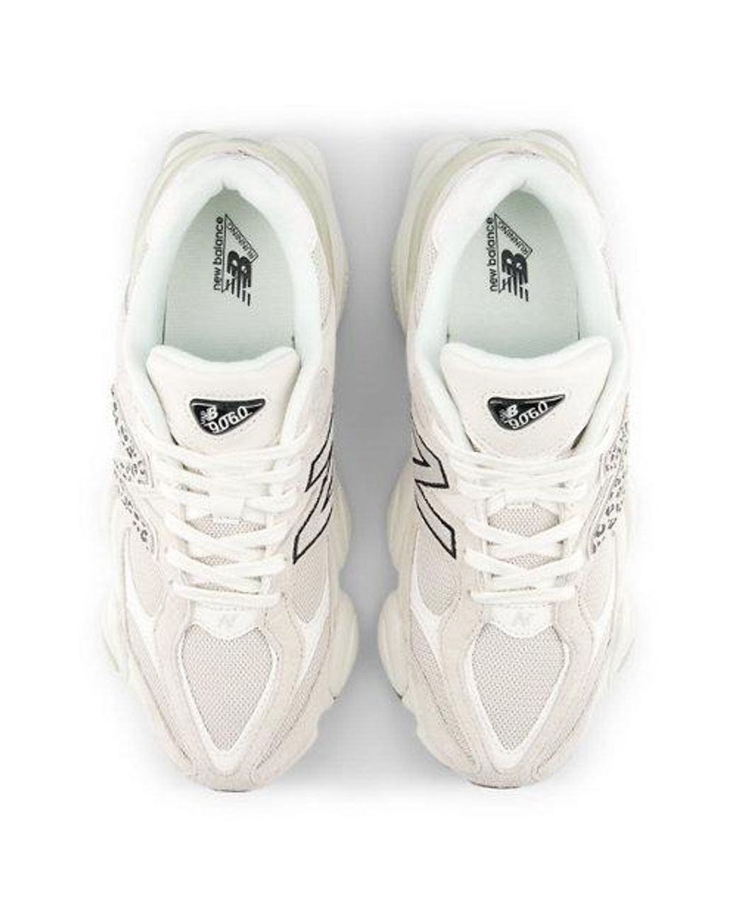 New Balance 9060 in White | Lyst UK