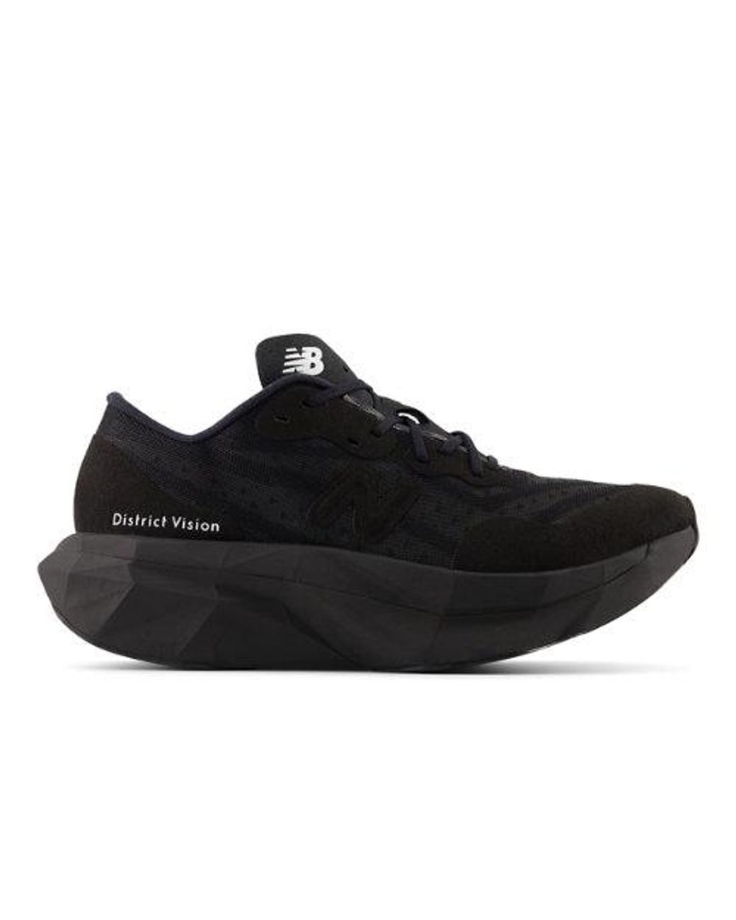 New Balance District Vision X Fuelcell Supercomp Elite V4 in Black ...