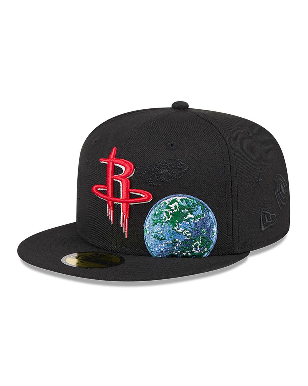 KTZ Houston Rockets Global 59fifty Fitted Cap in Black for Men | Lyst UK