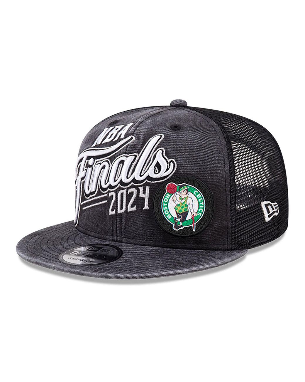 KTZ Nba Finals 2024 Boston Celtics 9fifty Snapback Cap in Black for Men ...