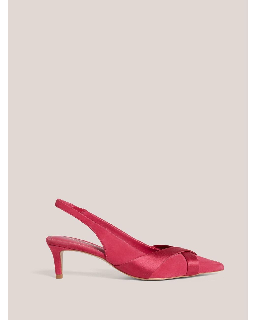Hobbs Renee Slingback Shoes in Pink | Lyst