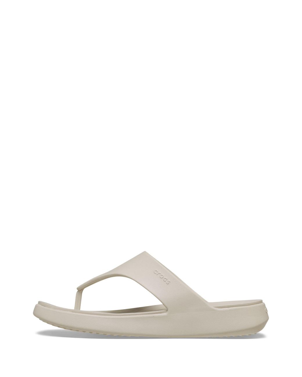 Crocs™ Getaway Triangle Flip-Flops in White | Lyst Australia