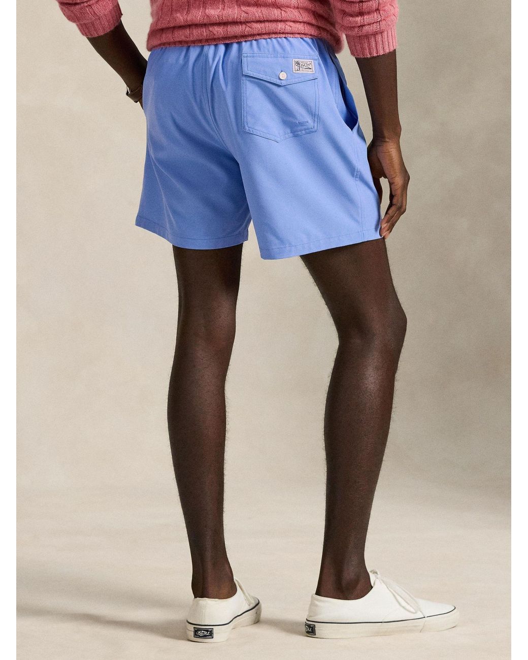 Polo Ralph Lauren Traveller Swim Shorts in Blue for Men | Lyst