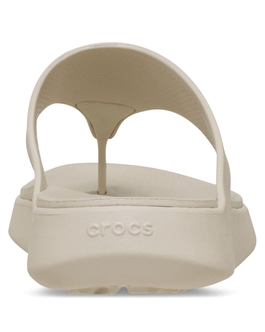 Crocs™ Getaway Triangle Flip-Flops in White | Lyst Australia