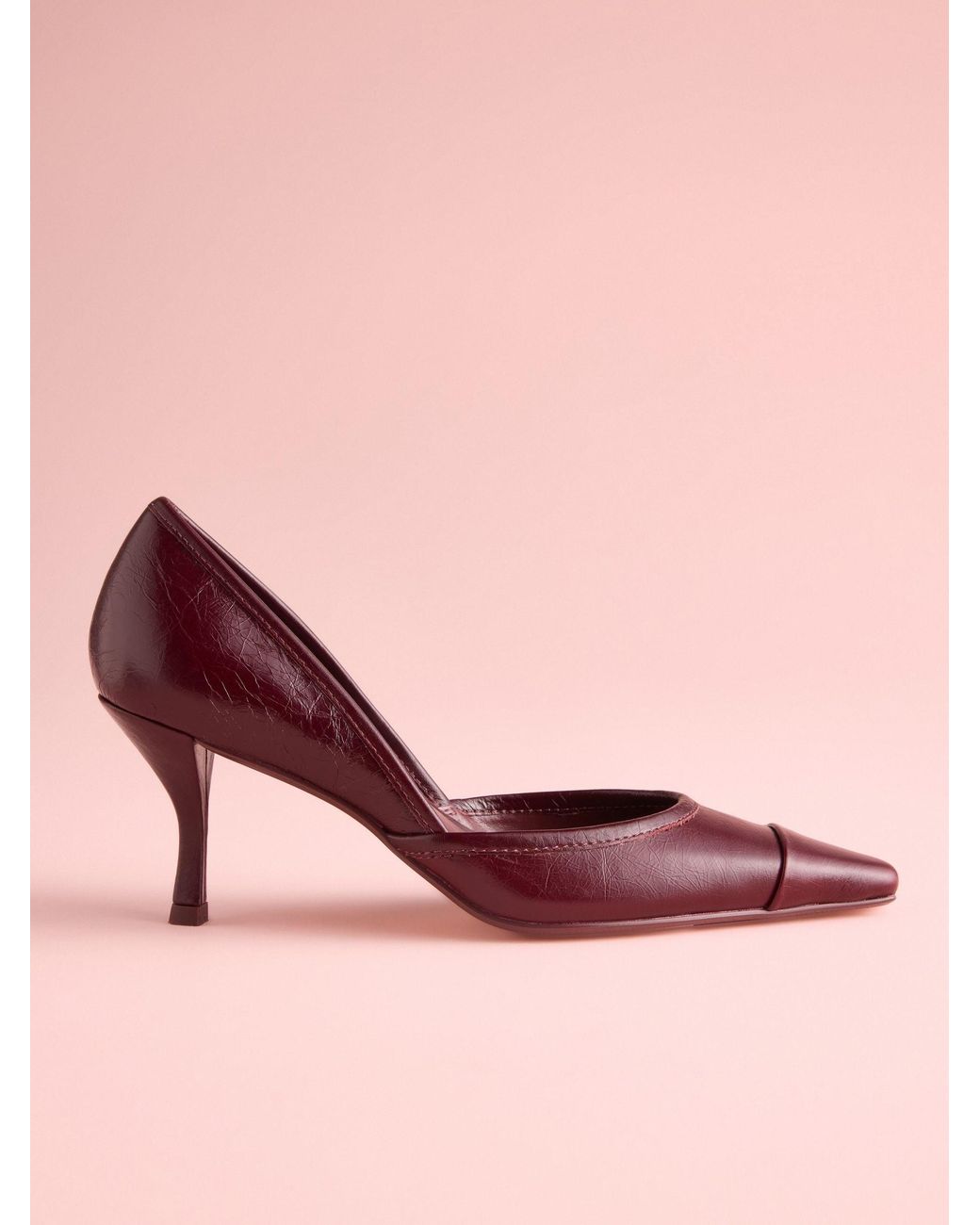 Next Tabitha Simmons X Mary Chisel Toe Court Heels in Pink | Lyst