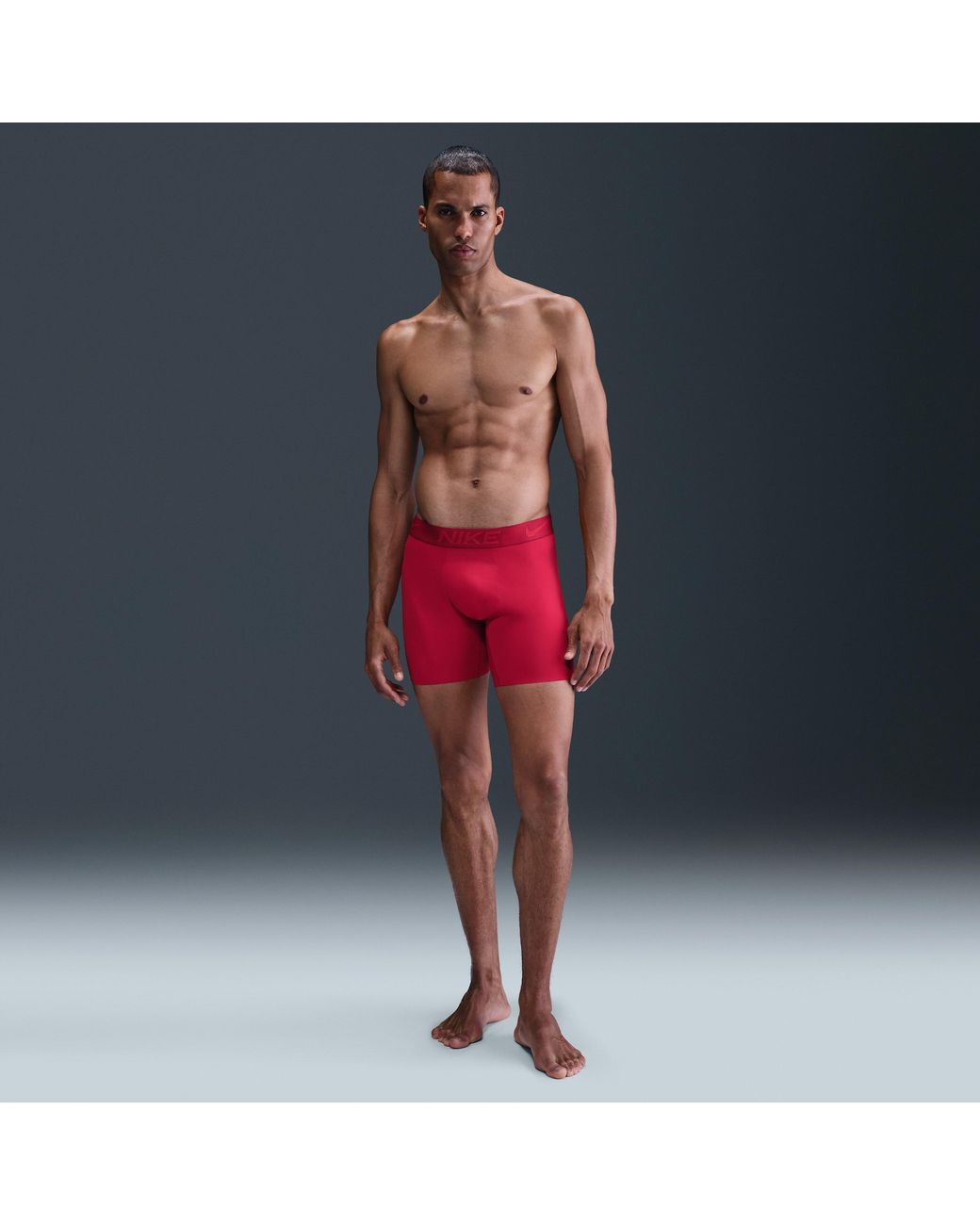Nike Elite Micro Dri-Fit Adv Boxer Briefs in Red for Men | Lyst