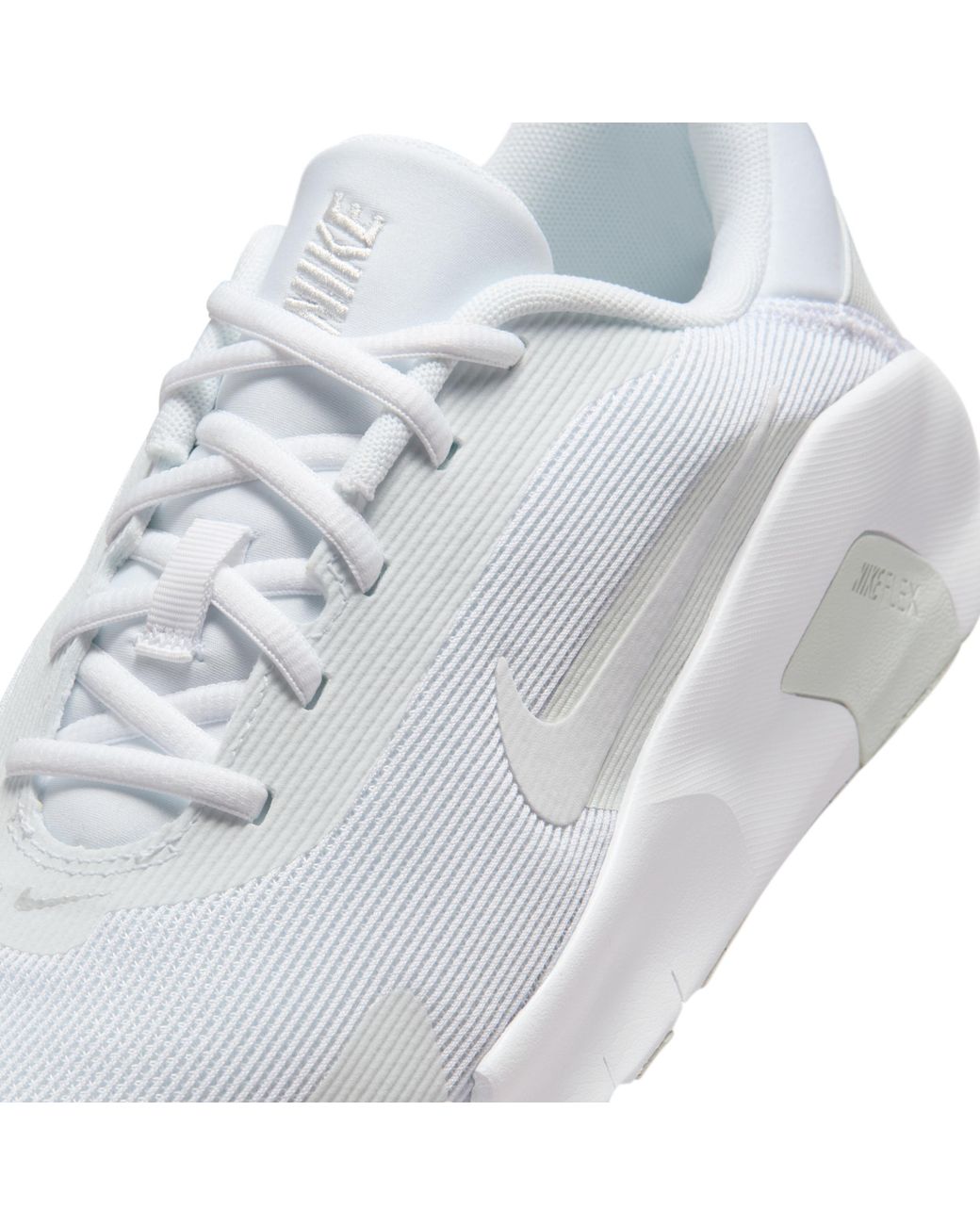 Nike Flex Train Workout Shoes in White for Men | Lyst