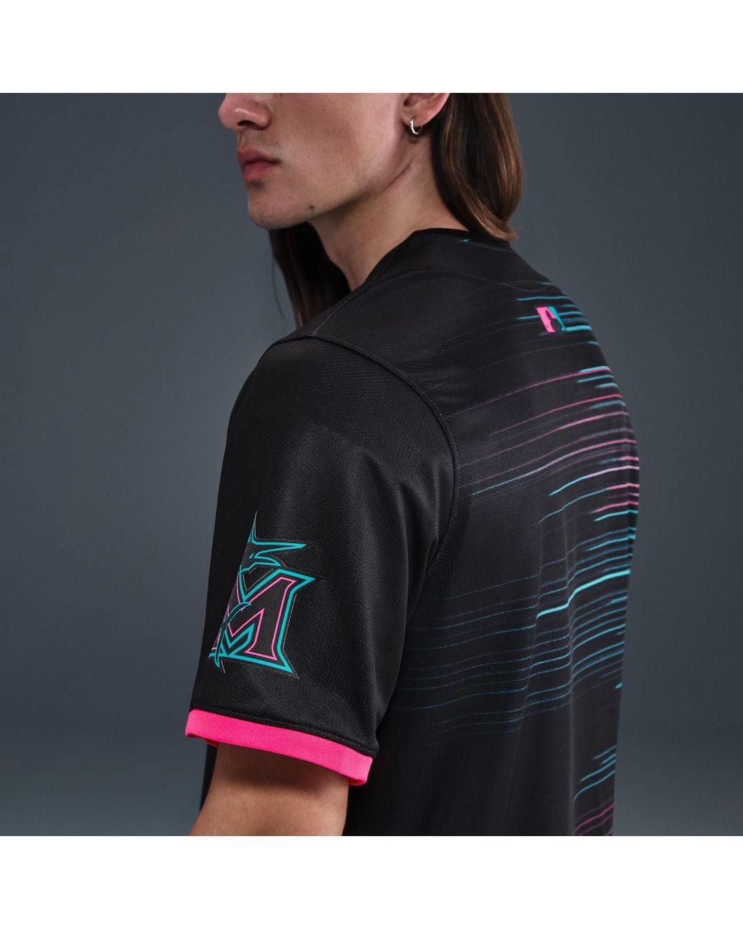 Nike Miami Marlins City Connect Menâ Dri-Fit Adv Mlb Limited Jersey in ...