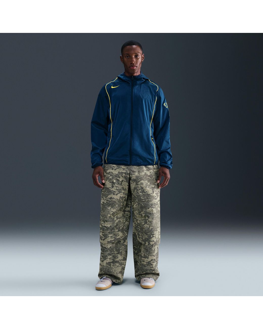 Nike Total 90 Repel Soccer Full-Zip Jacket in Blue for Men | Lyst