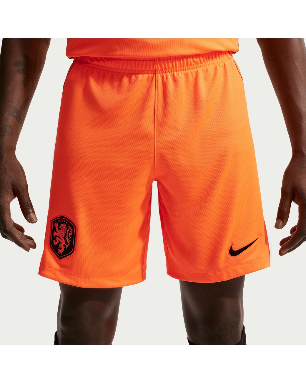 Nike Netherlands 2026 Stadium Away Soccer Dri-Fit Replica Shorts in Red ...