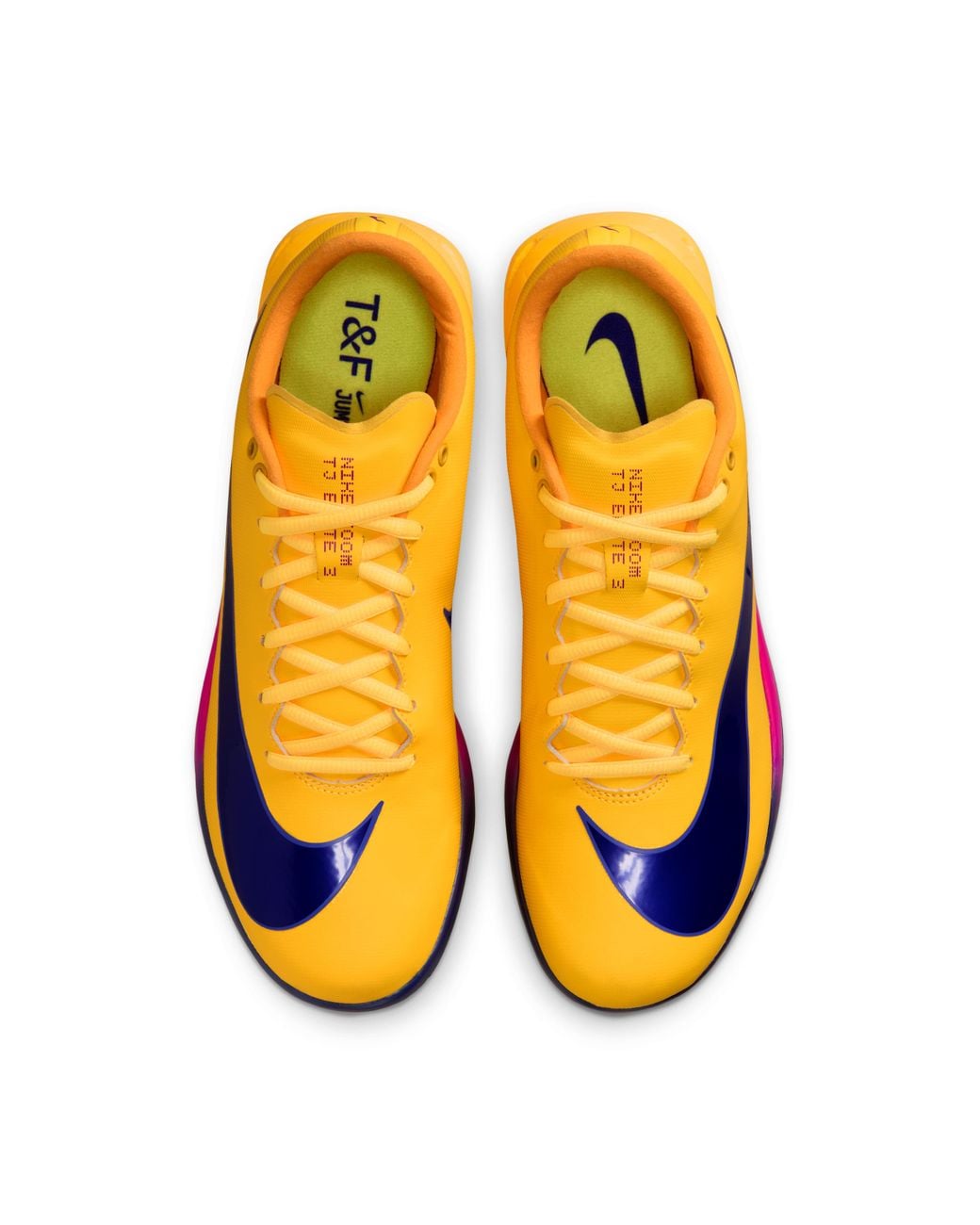 Nike Triple Jump Elite 3 Track & Field Jumping Spikes in Yellow for Men ...