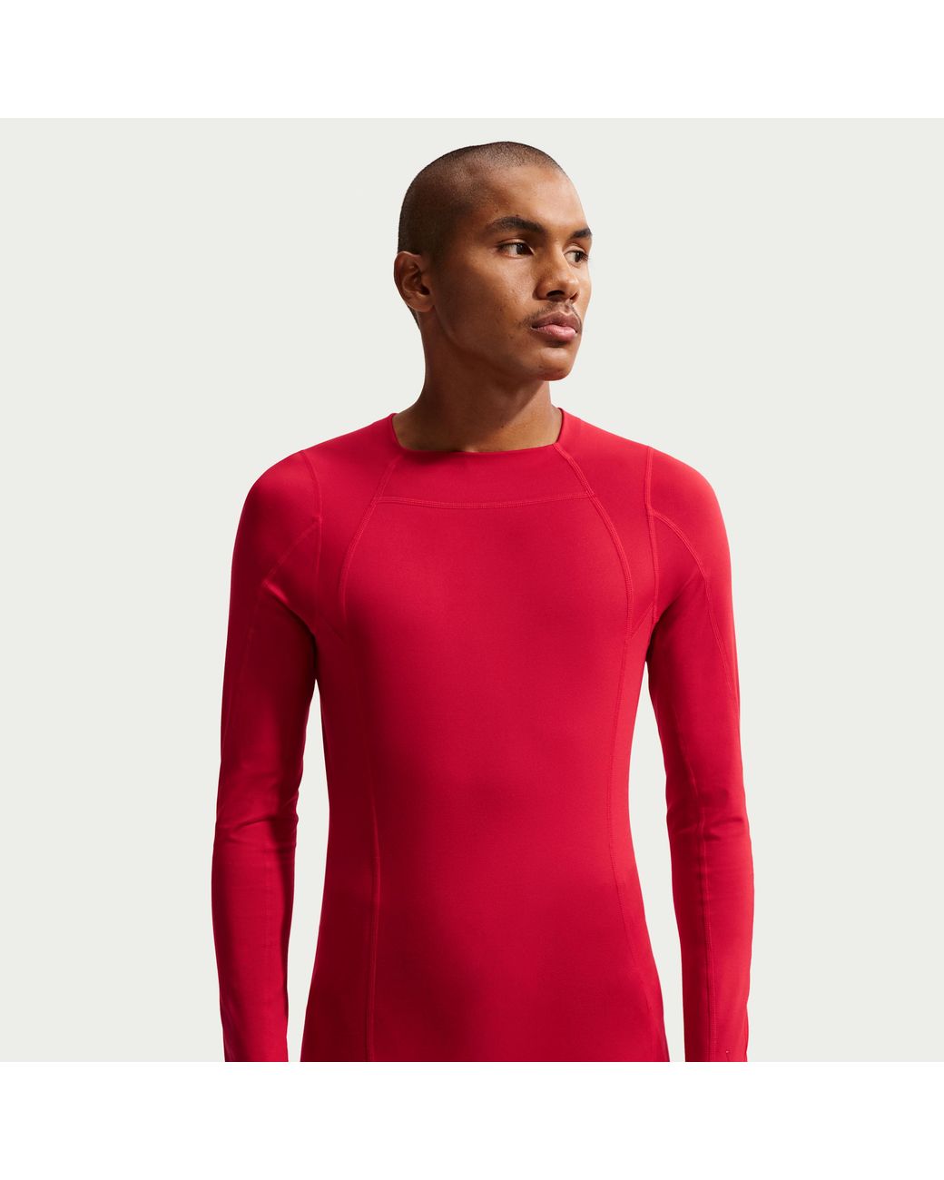 Nike X Jacquemus Long-Sleeve Top in Red for Men | Lyst