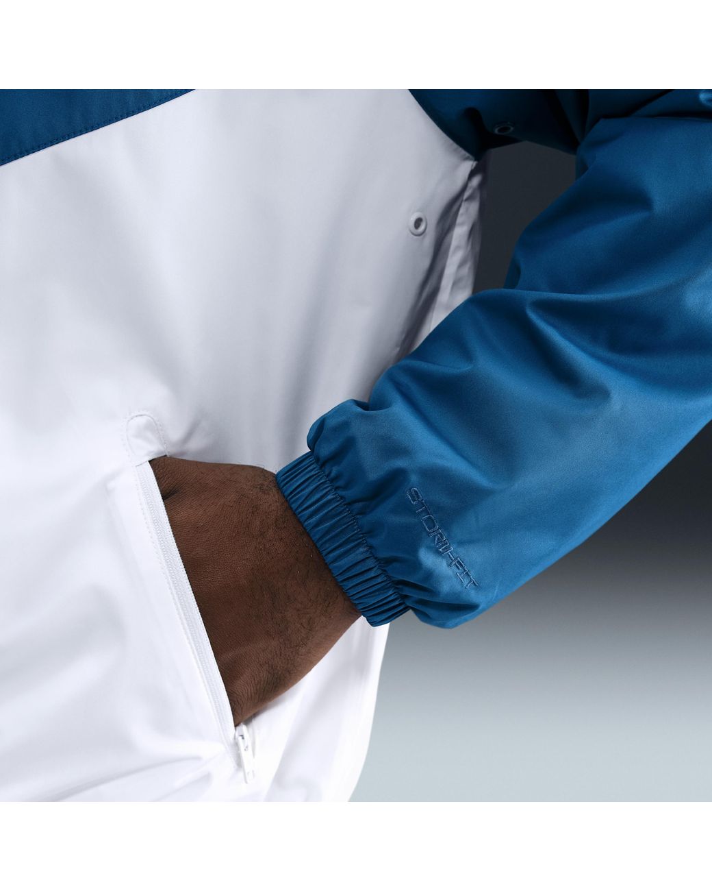 Nike Windrunner Lined Jacket in Blue for Men | Lyst
