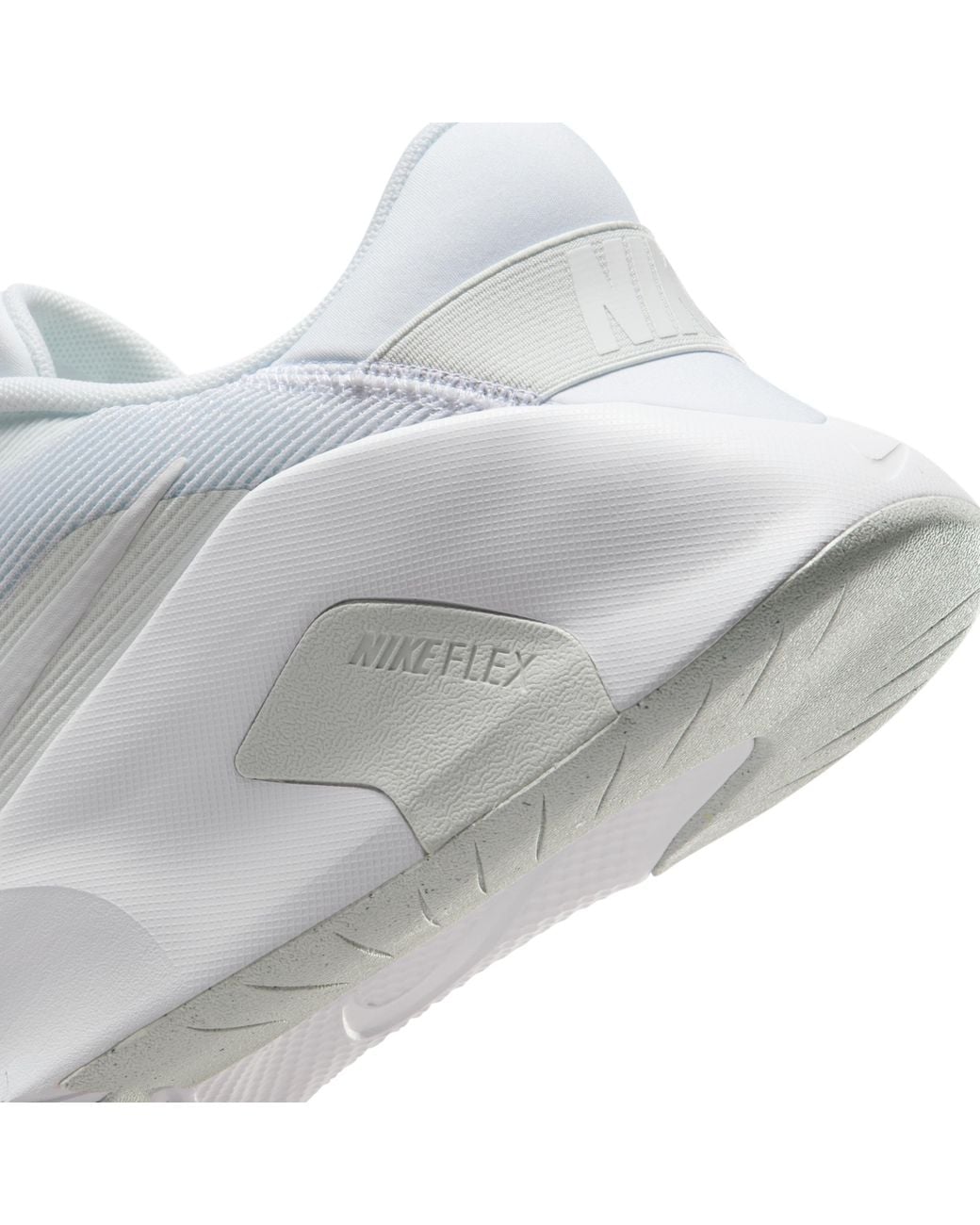 Nike Flex Train Workout Shoes in White for Men | Lyst