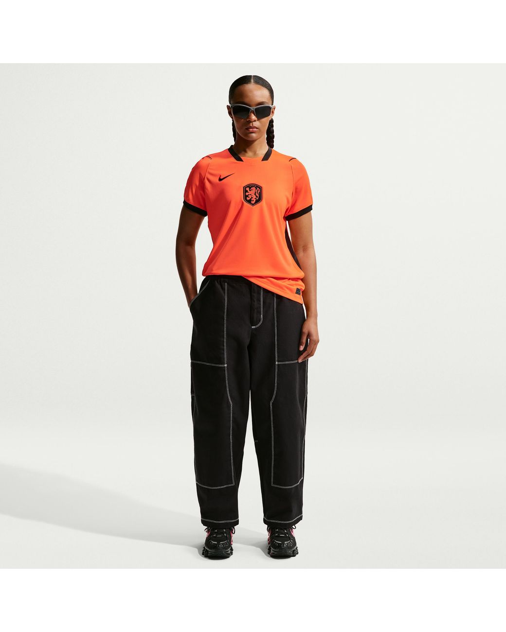 Nike Netherlands 2026 Stadium Home Dri-Fit Soccer Replica Jersey in Red ...