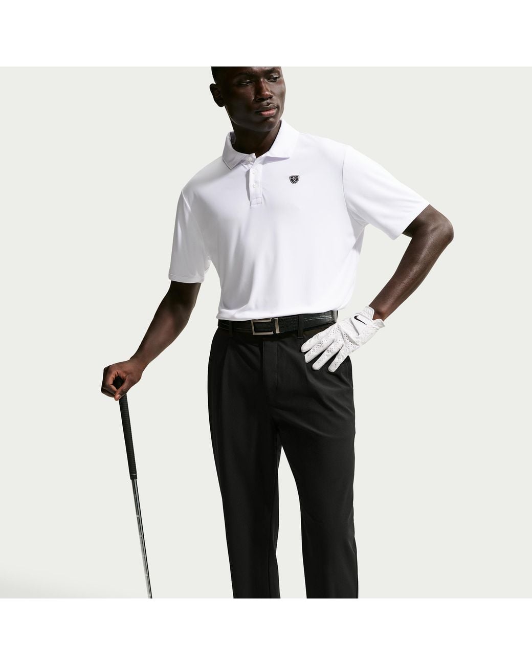 Nike Par Dri-Fit Slim Golf Pants in Black for Men | Lyst