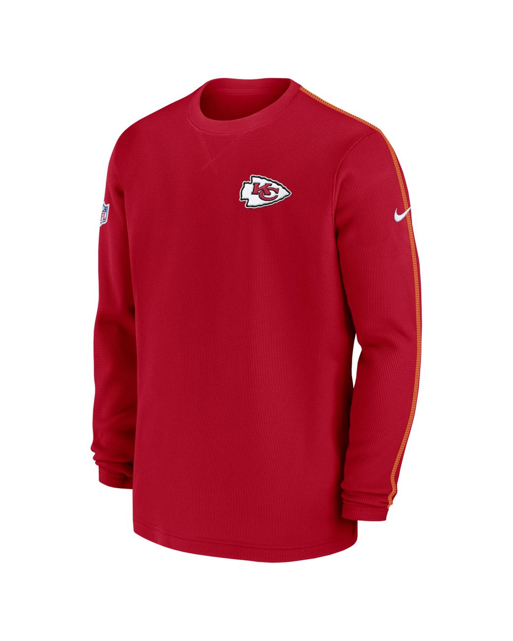 Nike Kansas City Chiefs Sideline Coach Men's Nfl Long-sleeve Top in Red ...