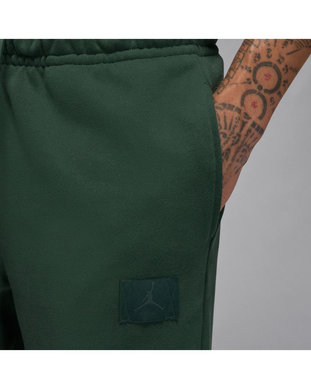 Nike Flight Fleece Pants in Green for Men | Lyst