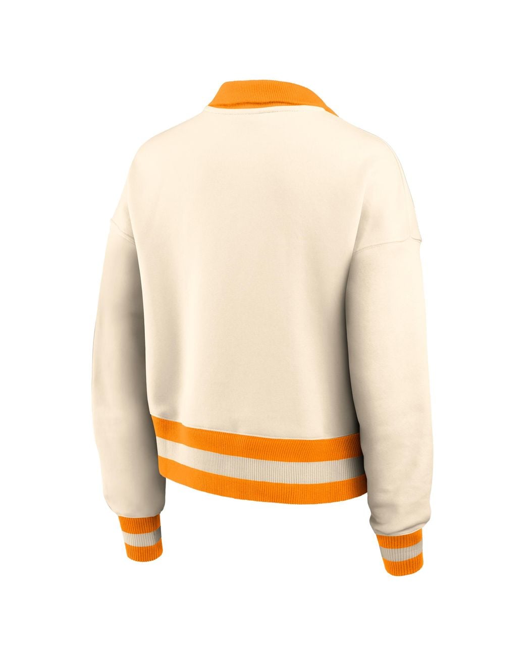 Nike Tennessee Legacy College Cropped 1/4-Zip Crew in Orange | Lyst