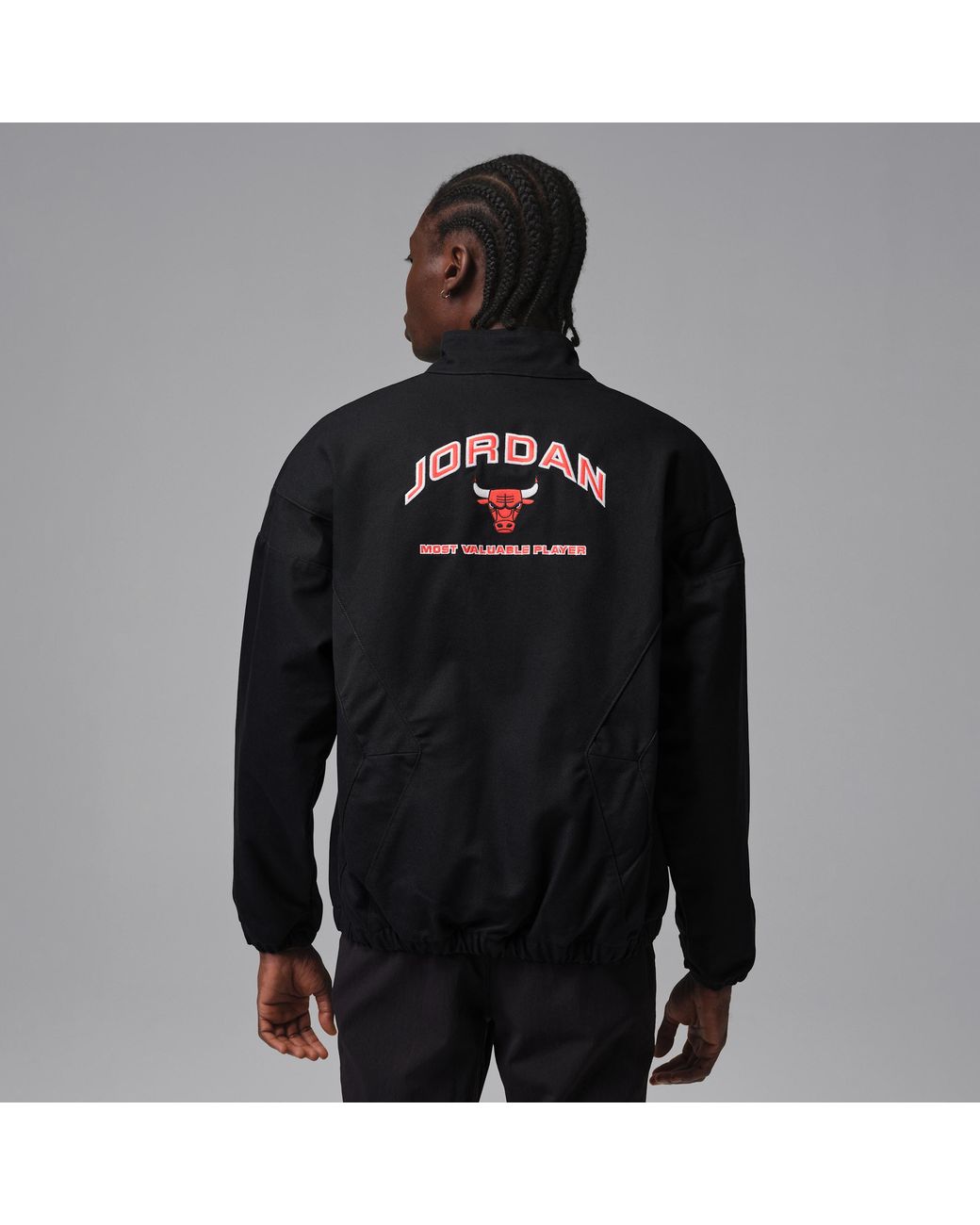 Nike Flight Graphic Workwear Jacket in Black for Men | Lyst