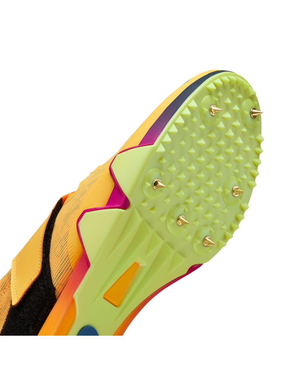 Nike Pole Vault Elite Track & Field Jumping Spikes in Yellow for Men | Lyst