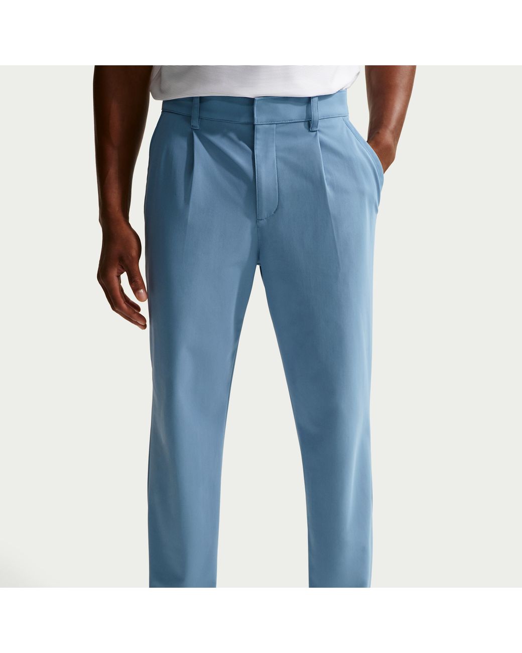 Nike Par Dri-Fit Slim Golf Pants in Blue for Men | Lyst