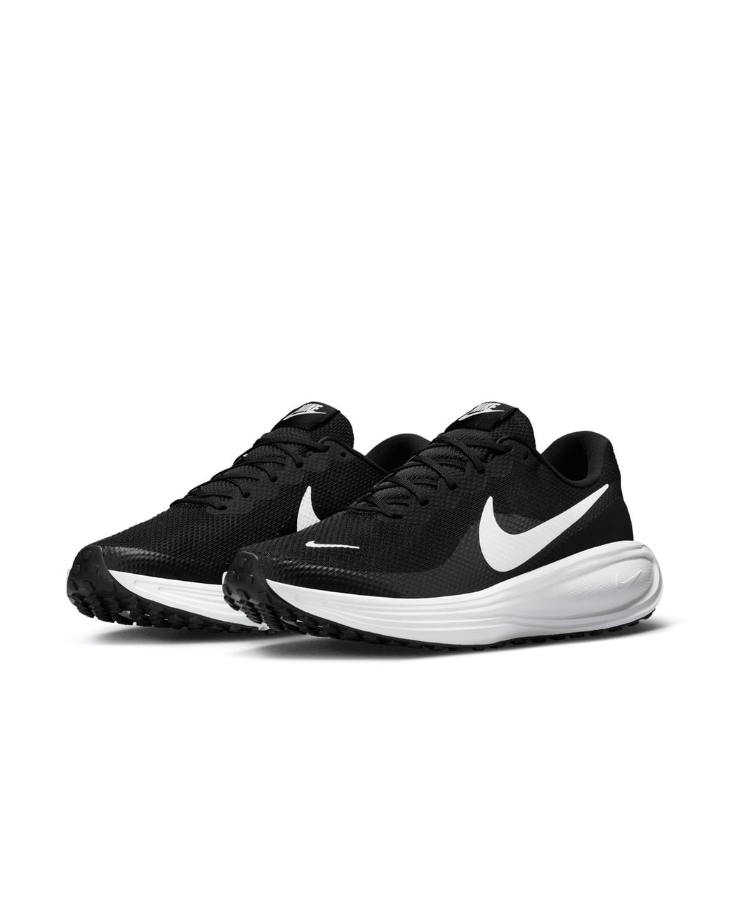 Nike Revolution 8 Road Running Shoes in Black for Men | Lyst