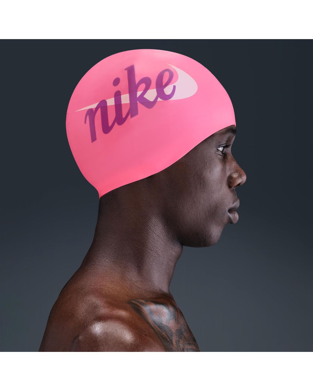 Nike Swim Silicone Cap in Pink | Lyst