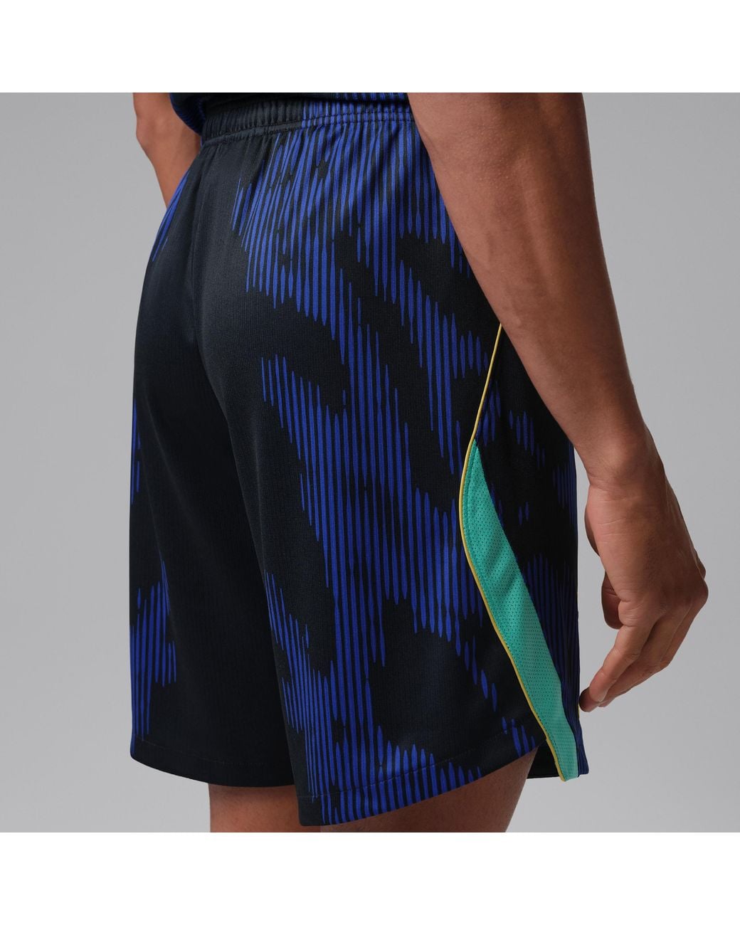 Nike Brazil 2026 Stadium Away Dri-Fit Soccer Replica Shorts in Blue for ...