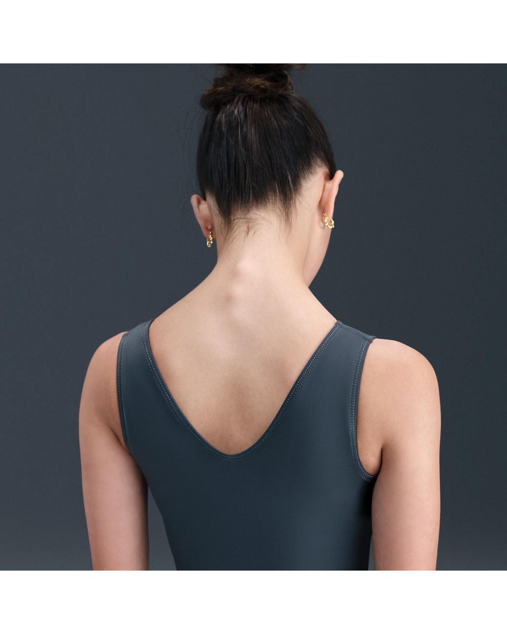 Nike Gymnastics Classic Performance Leotard in Blue | Lyst