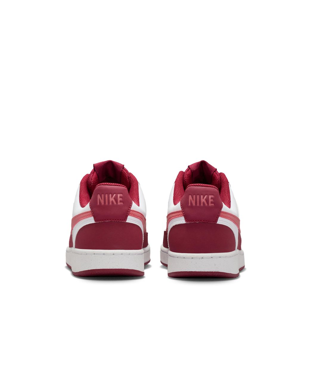 Nike Court Vision Low Shoes in Red | Lyst