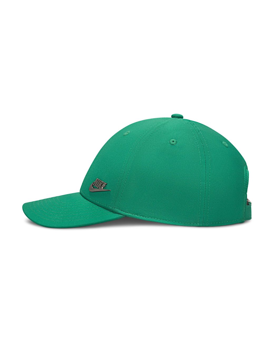 Nike Dri-Fit Club Structured Metal Logo Cap in Blue | Lyst